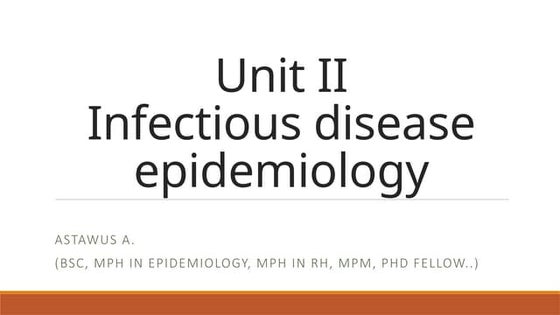 Secondary attack rates | PPTX