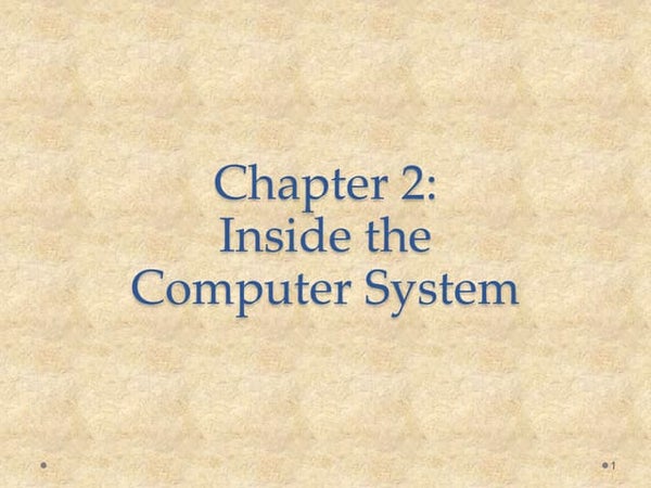 Basic Computer Architecture