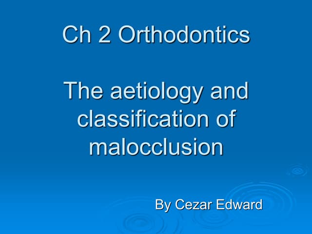 Index of Orthodontic Treatment Need (IOTN) | PDF