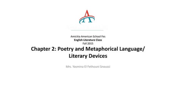 Literary Devices & Techniques | PPT | Fiction | Books and Literature