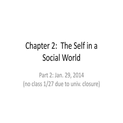 Social Psychology | PPT