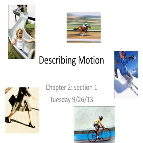 describing motion | PPTX