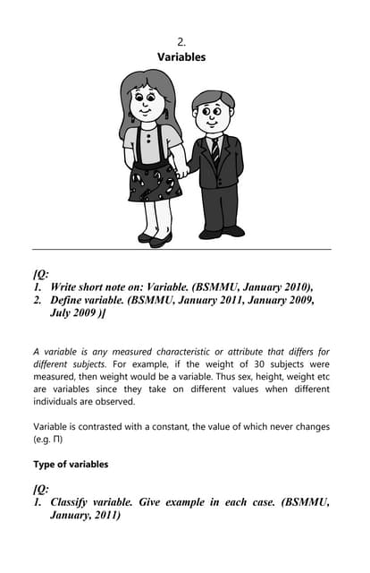 Variables scales of measure | PPT