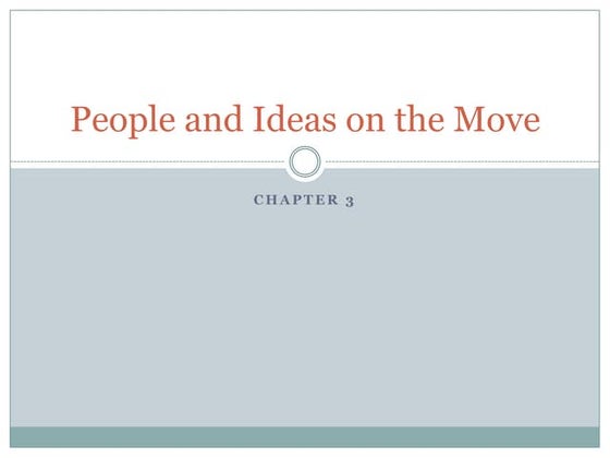 Ch 3.1 People And Ideas On The Move | PPT | Hinduism | Religion ...