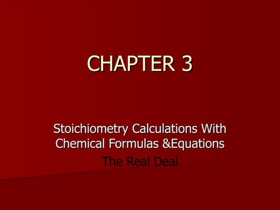 Balancing Chemical Equations | PPT