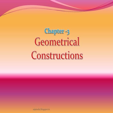 Ch 3 egg. gra. geometrical constructions | PPT