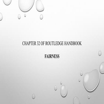 the Routledge hanbook of language testing Ch 32. fairness | PPT