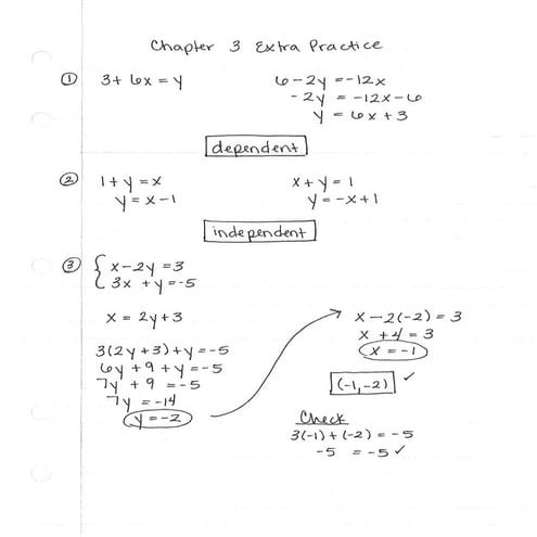 Ch 3 extra practice test review | PDF