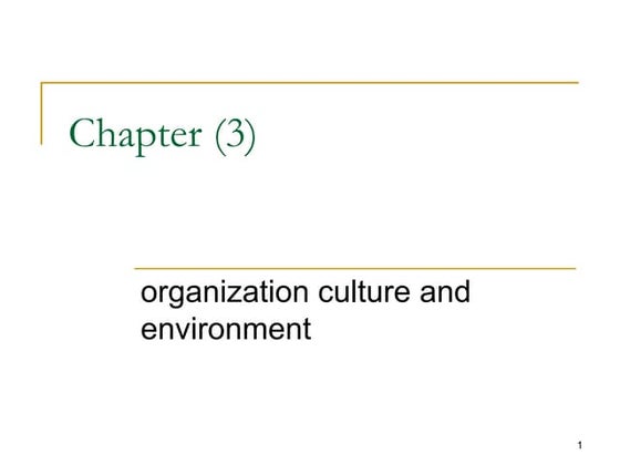 The Five Tenets of Culture | PPT