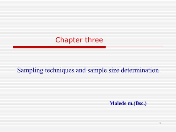 SA 530 Audit Sampling | PPTX