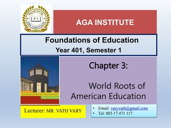 Education in primitive societies | PPTX