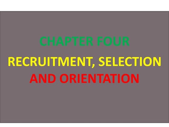 Difference between Recruitment and Selection..pptx