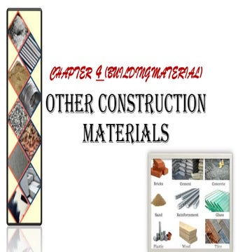 construction materials for building material and construction ...