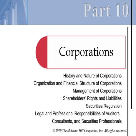 Chapter 43 – Management of Corporations | PPT