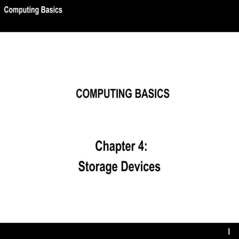 Ch 4 Computer Basics.pptx computer program | PPTX | Data Storage and Warehousing | Computing