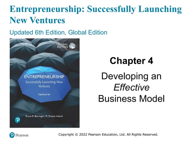 Barringer-Chapter4-Developing-an-effective-business-model.ppt
