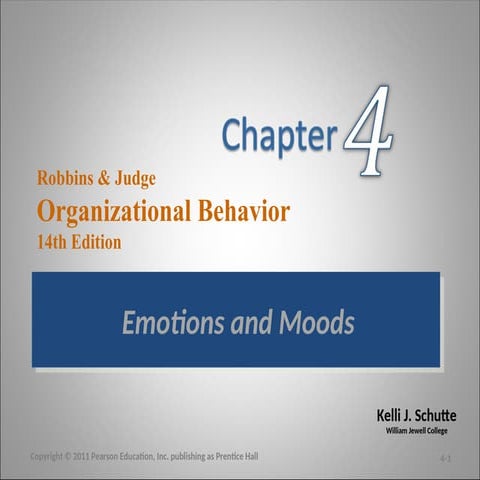 Understanding Emotions and Moods in Organizational Behavior for ...