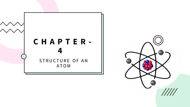 structure of the atom | PPT