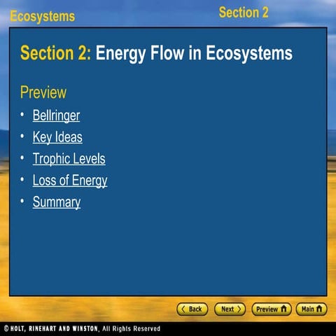 Energy flow in ecosystem, food chain , and food web | PPT
