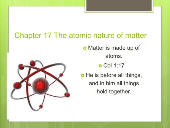 Atomic theory | PPT
