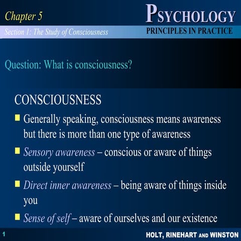 Consciousness | PPT
