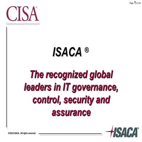 CISA Chapter 5 Protection of IS Assets.ppt