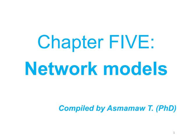 CPM AND PERT NETWORK DIAGRAM | PPTX