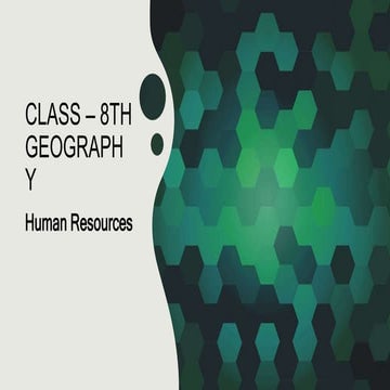 ch 5.pptx of chapter Humans Resources class 8th NCERT | PPTX