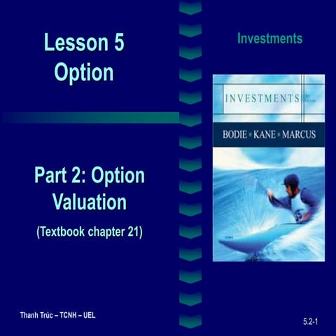 Ch5-2 Option Valuation (Eng).ppt