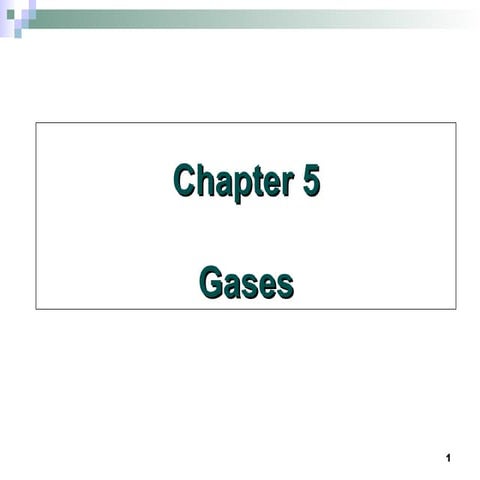 Intro to gases and gas laws | PPT