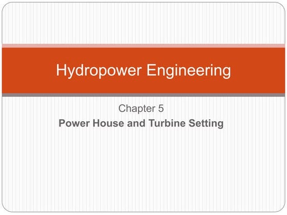 300118 chapter 9 powerhouse planning | PPT