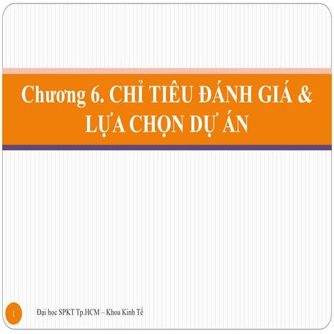 Ch6. Chi tieu danh gia1231654123131232222 | PPTX