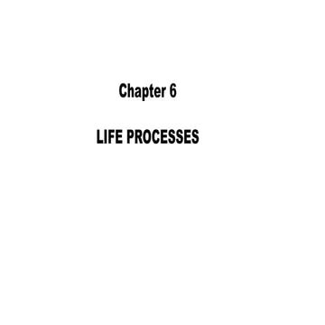 Ch 6 life processes | PPT