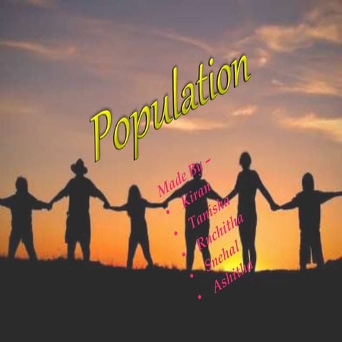 Chapter - 6, Population, Geography, Social Science, Class 9 | PDF
