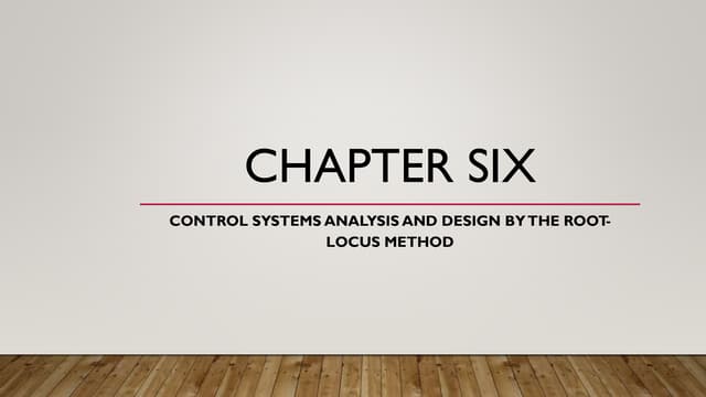 Analysis and Design of Control System using Root Locus | PDF
