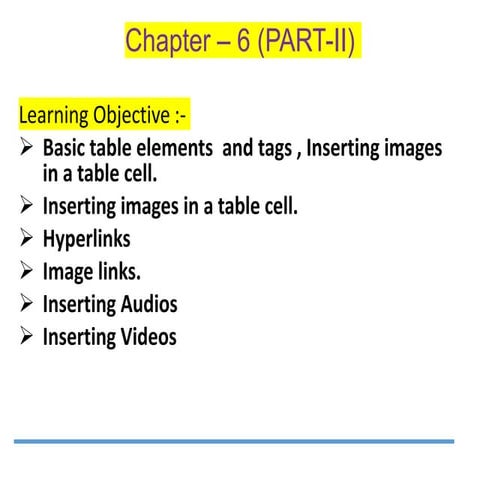 CH_6_Tables_Links_Audios_Videos_PART-I.pptx