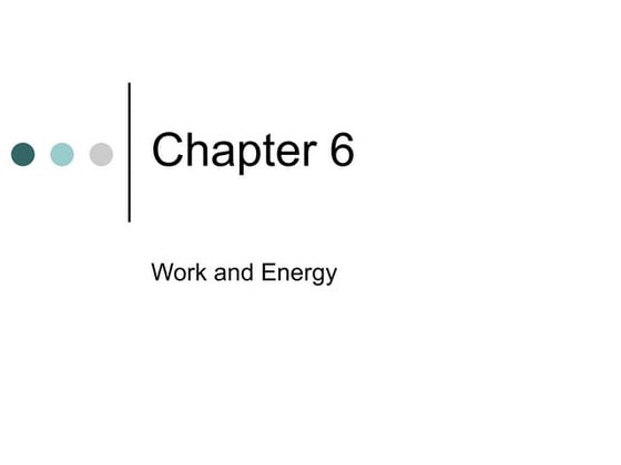 Work, energy and power ppt | PPTX | Physics | Science
