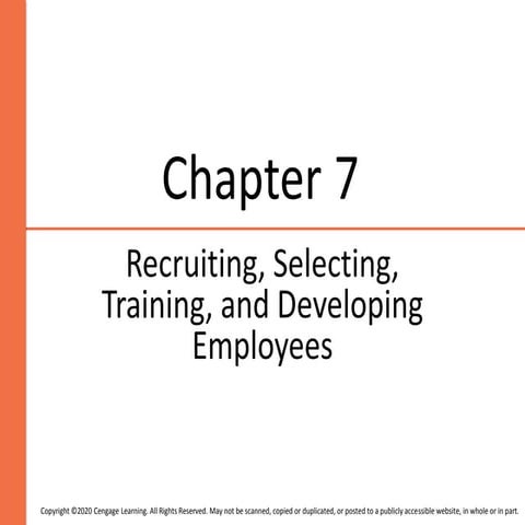 CH 7 BSAD 310 Fall 2019 | PPT