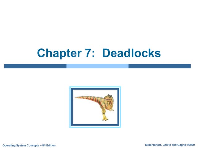 Deadlock In Os Ppt