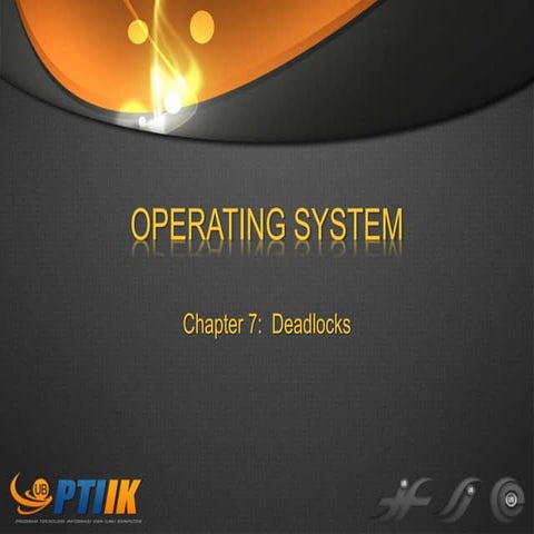 Ch7 deadlocks | PDF | Operating Systems | Computer Software and Applications