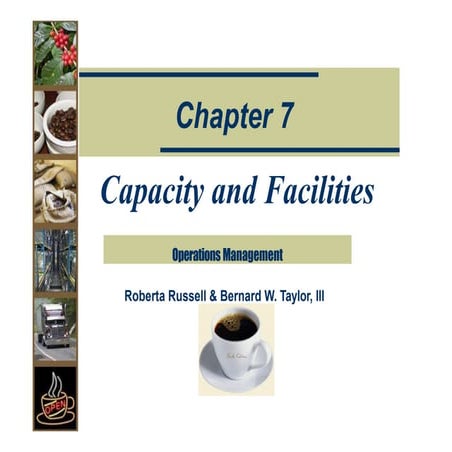 Ch 7 Capacity Facilities power point presentation | PPTX