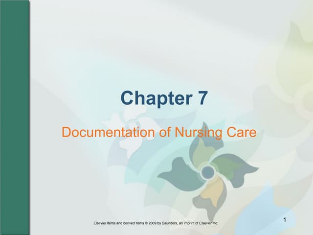 Nursing records & reports | PPT