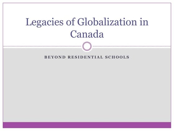 British Studies prezentacja - the history of Canada for intermediate ...