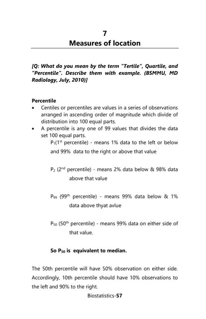 Other Measures of Location | PPT