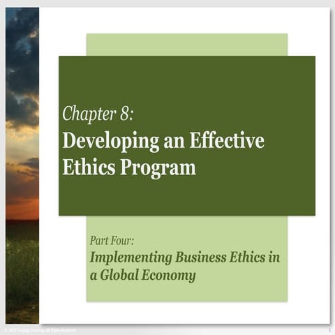 Business ethics ch 8 slides for business students | PPT