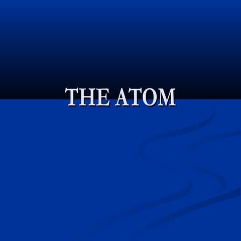 Ch8 the atom | PPT