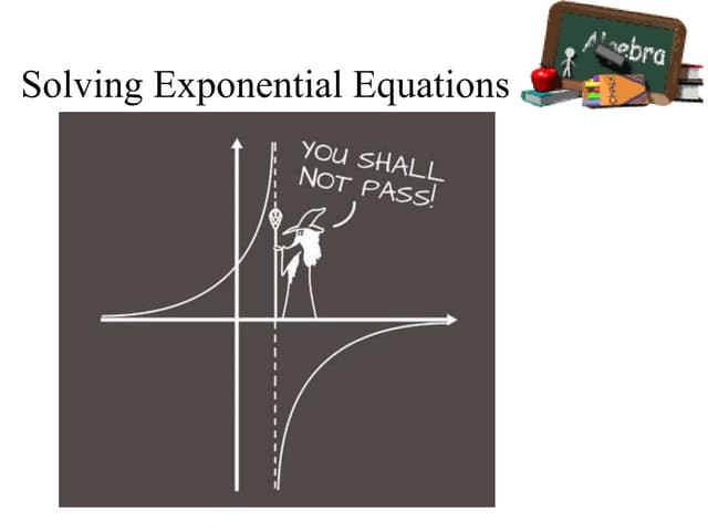 Ch8 2 Solving Exponential Functions Pptx Physics Science 3467