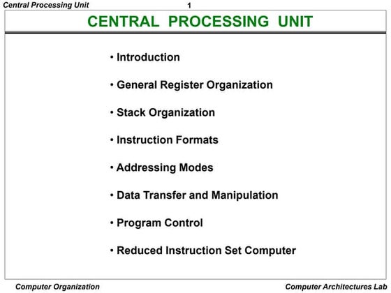 General register organization (computer organization) | PPT
