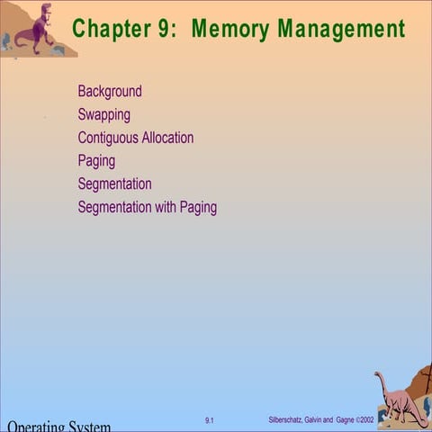 Ch9: Memory Management | PPT