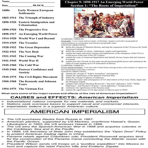 Chapter 9 Learning Guide | PDF